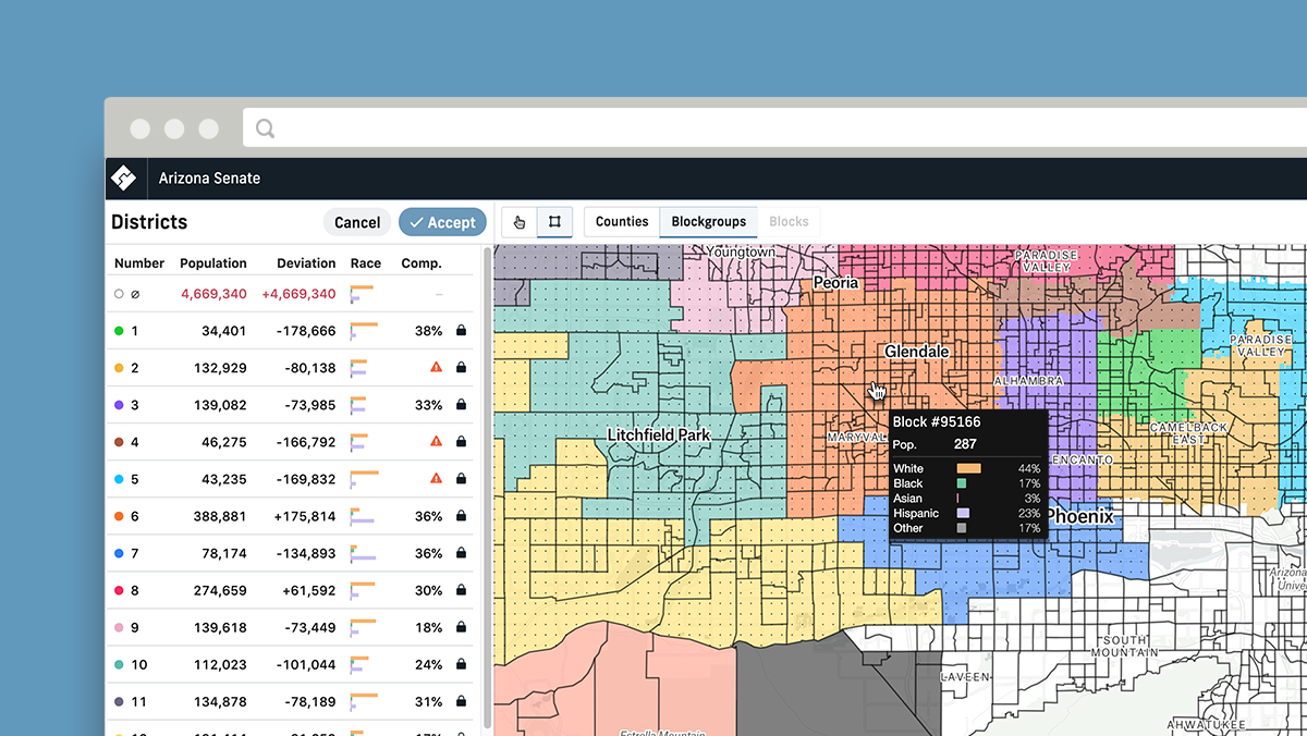 DistrictBuilder | The Free and Open Source Redistricting Tool